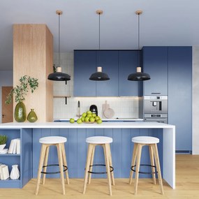 Sollux Lighting Závěsné svítidlo FANO černé