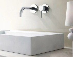 Rea Lungo - podomítková umyvadlová baterie, iBox, chrom, REA-B0521