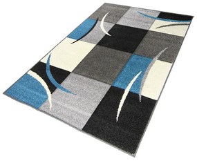Oriental Weavers, Kusový koberec Portland 3064 AL1 Z, 67x120, modrá, chodba / předsíň