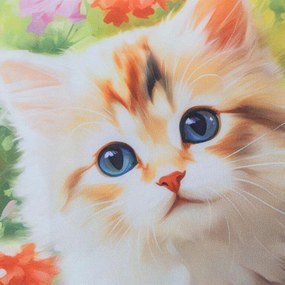 Sada 2 ks povlaků na polštářky KOŤATA 40 x 40 cm
