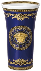 ROSENTHAL VERSACE MEDUSA BLUE Váza 34 cm