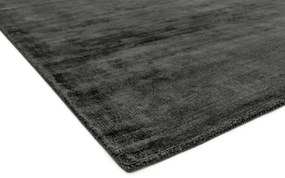 Černý  koberec Ife Charcoal Rozměry: 66x240 cm