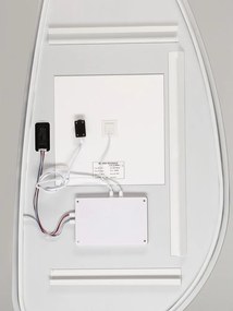 Nástěnné zrcadlo s osvětlením 3x140 cm Lorin – Nova Luce