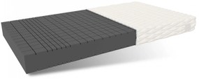 Vomaks unit, s.r.o. Pěnová matrace PAMPLONA MAX PLUS, výška 26 cm Rozměr: 200 x 200 cm, Materiál: aloe vera