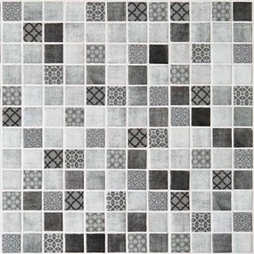 EBS Riviere mozaika 31,6x31,6 gris dec 1 m2