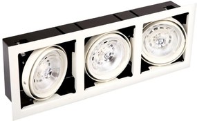 MaxLight Matrix zapuštěná světla 3x50 W bílá H0061