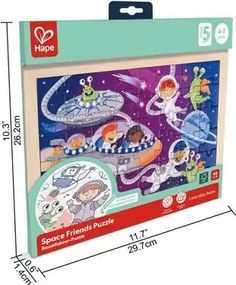 Hape Puzzle - Vesmír / od 4 let