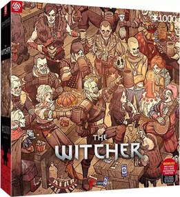 Gaming Puzzle: The Witcher (Wiedźmin) Birthday 1000