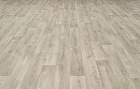 IVC GROUP LEOLINE PVC podlaha - lino Supertex TAVEL 571 - světlé šedobéžové dřevo ŠÍŘKA: 3 m