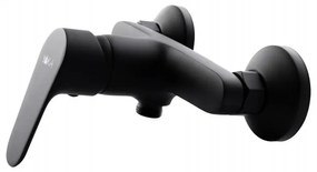Erga Beso, nástěnná sprchová baterie 150mm, černá matná, ERG-YKA-BW.BESO-BLK