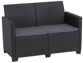 KETER Zahradní pohovka - MARIE 2 SEATER SOFA, plastová