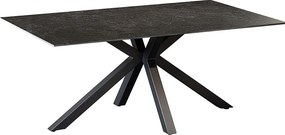 Keramický konferenčný stolík Fabrico 100 cm antracitový