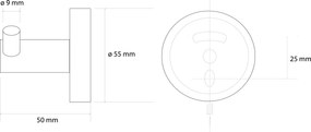 Sapho Sapho, X-ROUND E Dvojháček, zlatá, XR202GB