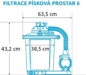 MARIMEX 10600015 ProStar 6 písková filtrace