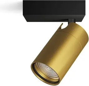 Philips IDRIS černá / Bodové svítidlo / GU10 / IP44 / ClickFix
