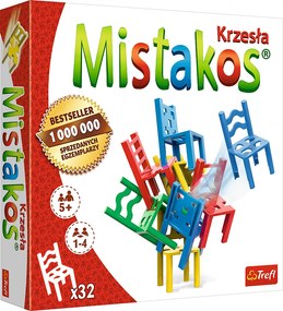 Trefl Gry Postřehová hra Židličky Mistakos Trefl 02074