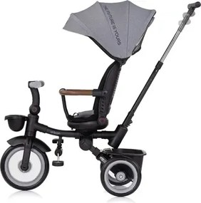 CHIPOLINO Tříkolka se stříškou Urban 2v1 Anthracite