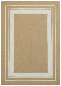 Hans Home | Kusový koberec Braided 105556 Creme Beige – na ven i na doma - 120x170