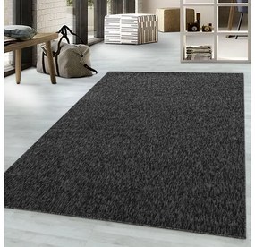Ayyildiz Kusový koberec NIZZA 1800, Antracitová Rozměr koberce: 200 x 290 cm