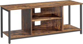 XXXLutz KOMODA POD TELEVIZI, hnědá, černá, 120/50/40 cm MID.YOU - Online Only TV příslušenství - 002543046101
