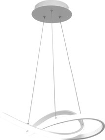 Toolight - LED stropní svítidlo + dálkový ovladač APP392-CP, bílá, OSW-06908