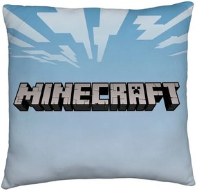 Oboustranný polštář Minecraft - motiv Farma - 40 x 40 cm