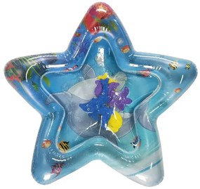 Hrací vodní podložka pro miminka Motiv: modrá hvězda
