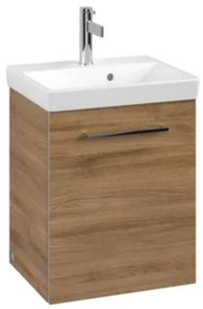Villeroy & Boch Avento - Umyvadlová skříňka, 43x51x35 cm, 1 dvířka, Oak Kansas A88700RH