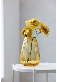 Bitz Skleněná váza Kusintha 22 cm Amber