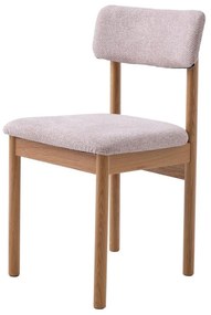Jídelní křeslo Canora, dřevěné, boucle