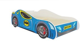 ADRK Postel BATCAR, CH-BAT-CAR-140-E045, 140x70 cm s matrací, modrá