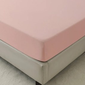 Prostěradlo z mikrovlákna MICROVELLE světle růžové 90x200 cm