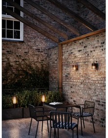 Nordlux - Venkovní lampa ALUDRA 1xE27/15W/230V IP44 hnědá 45,4 cm