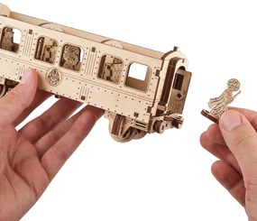 Ugears 3D dřevěné mechanické puzzle Harry Potter Bradavický expres