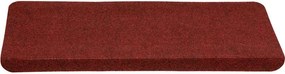 Samolepicí podložky na schody 30 ks Červená 65x24,5x3,5 cm 3365916