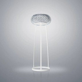 Foscarini Caboche Plus stojací lampa 178cm transparentní