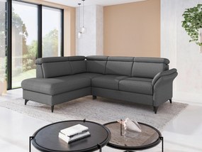 XXXLutz ROHOVÁ SEDAČKA, textil, tmavě šedá Sit & More - Sedací soupravy - 00014402581L