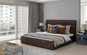 Caramel postel 180x200 dřevěný rošt Materiál / Dekor: Dora 28