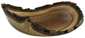 Wodlaf dřevěná miska 27x23x8 cm Eusebio, ořech