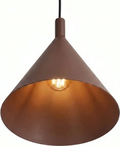 Sollux Lighting Závěsné svítidlo NOX 25 hnědé