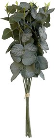 Dekorace umělá zelená květina Eucalyptus bouquet - 35 cm