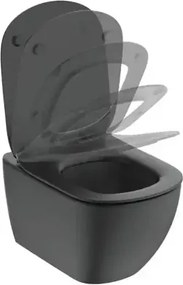 Ideal Standard Tesi - WC sedátko ultra ploché | softclose | černá