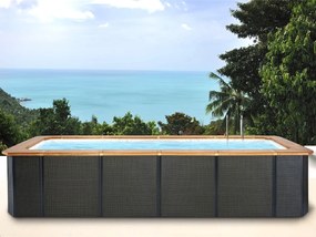 Technypools EXOTIC BROWN ELEGANCE 1000 9,85 x 5,80 x 1,25 m (1613KS)