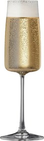 Křišťálové skleničky v sadě 4 ks na sekt 300 ml Zero – Lyngby Glas