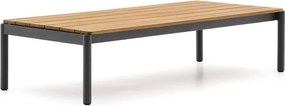 Zahradní konferenční stolek z teakového dřeva 63x149 cm Sorells – Kave Home