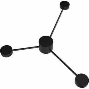 LED Nástěnné svítidlo JOY 3xGX53/6W/230V černá