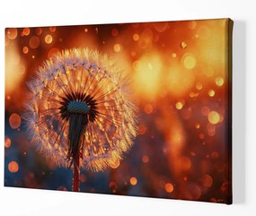 Obraz na plátně - Pampeliška, sluneční záře FeelHappy.cz Velikost obrazu: 120 x 80 cm