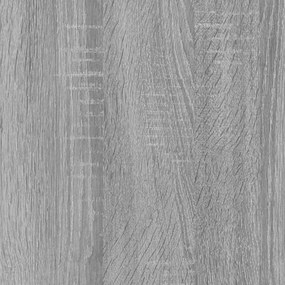 Petromila Knihovna šedá sonoma 60x33x70,5 cm kompozitní dřevo a ocel