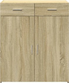 Příborník dub sonoma 80 x 42,5 x 93 cm kompozitní dřevo 3281471