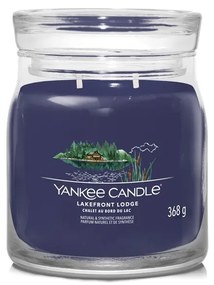 Yankee Candle Signature svíčka střední Lakefront Lodge, 368g